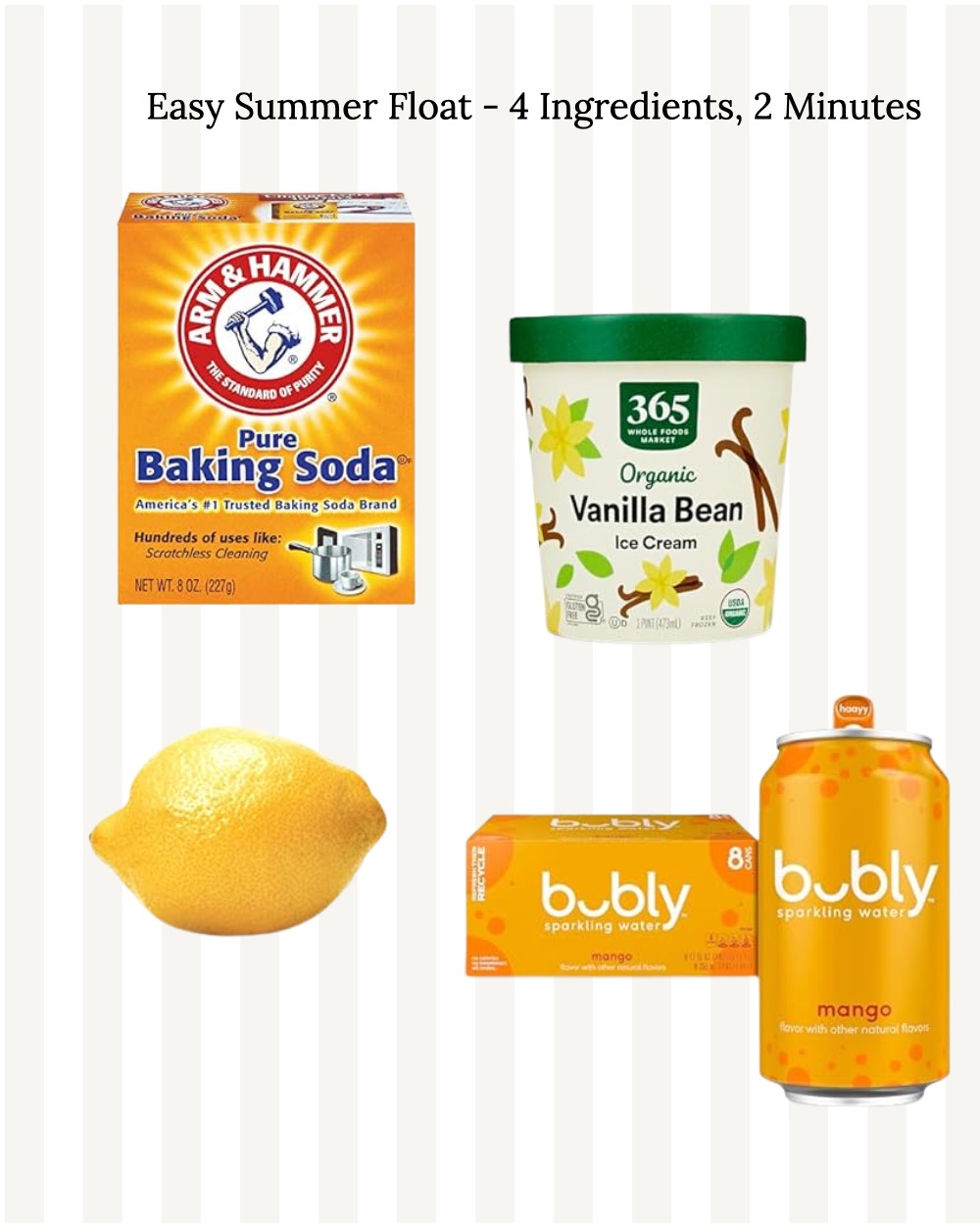 Easy Summer Float Recipe (The Baking Soda Trick That Makes It Extra ...